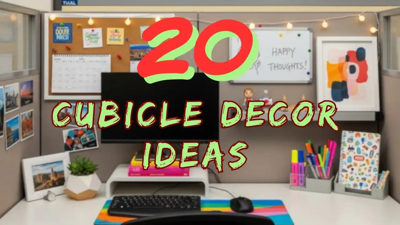 20 Creative Cubicle Decor Ideas to Personalize Your Workspace