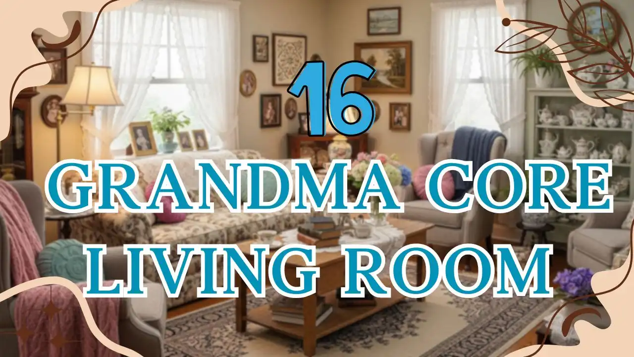 A Guide to the Grandma Core Living Room