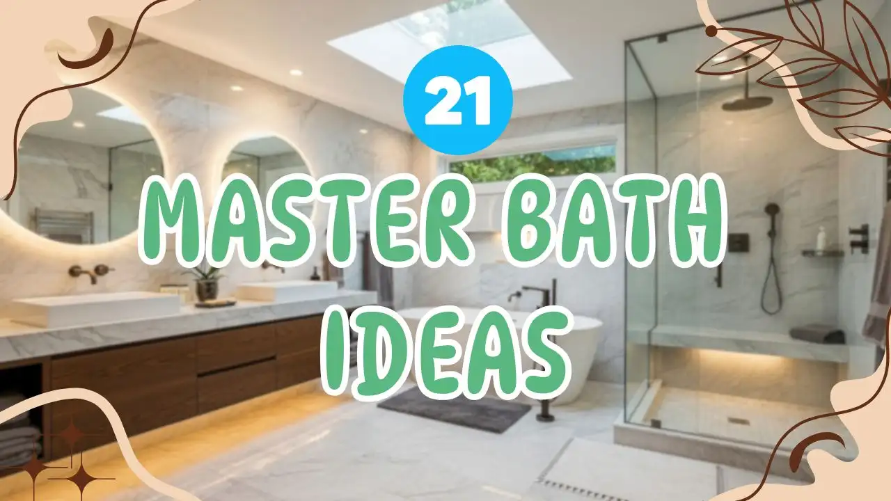 21 Master Bath Ideas for a Luxurious and Functional Retreat