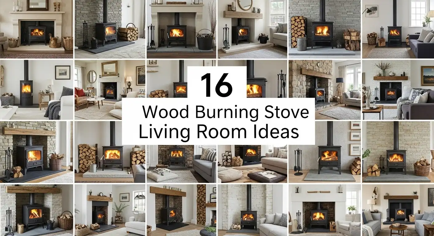 16 Wood Burning Stove Living Room Ideas