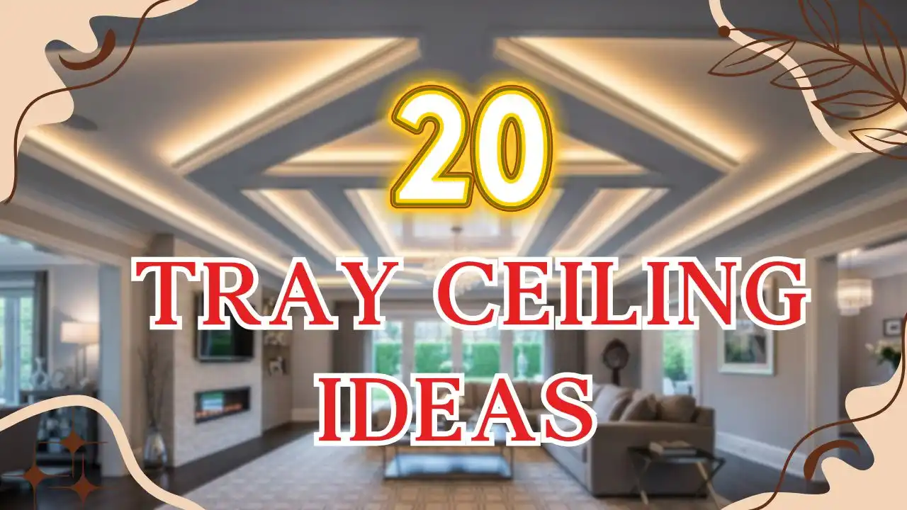 20 Stunning Tray Ceiling Ideas to Add Depth and Drama