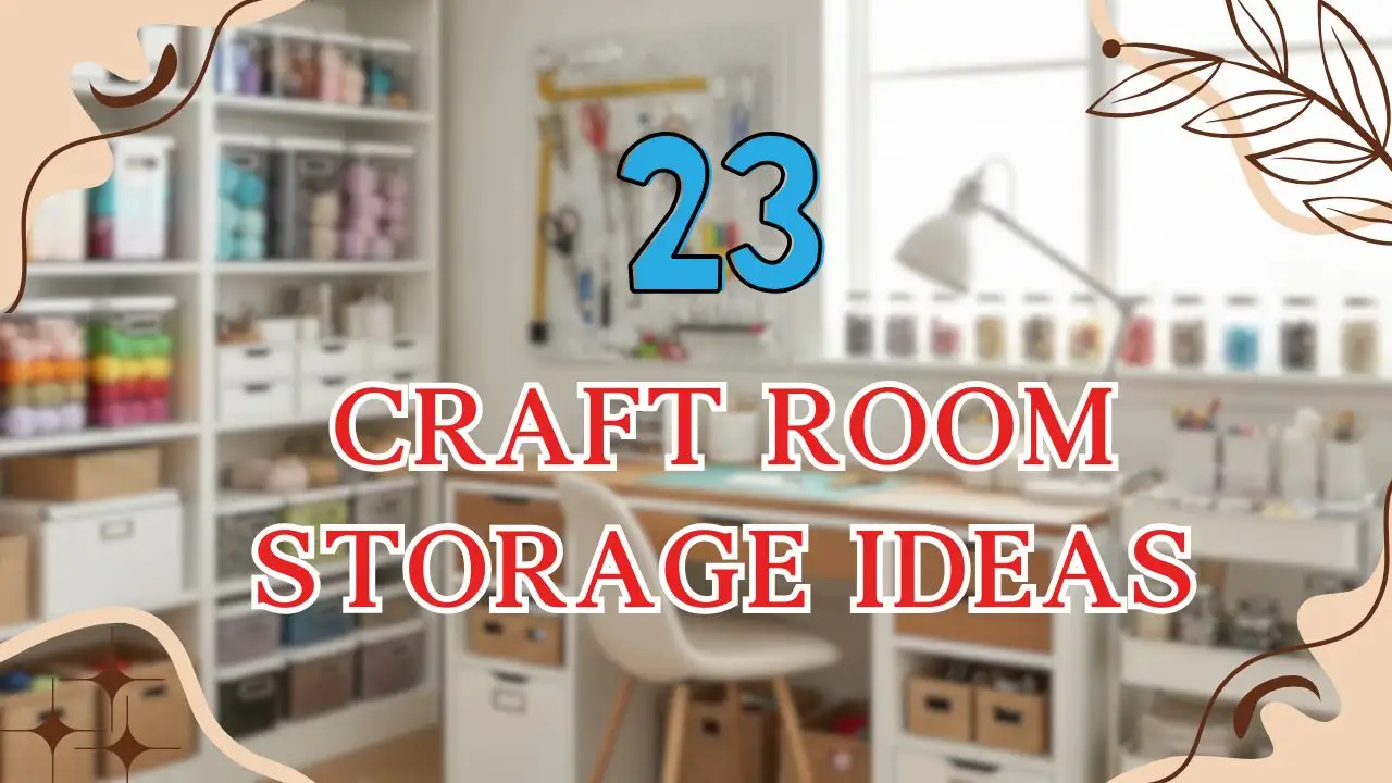 23 Craft Room Storage Ideas: Organize Your Creative Space for Maximum ...